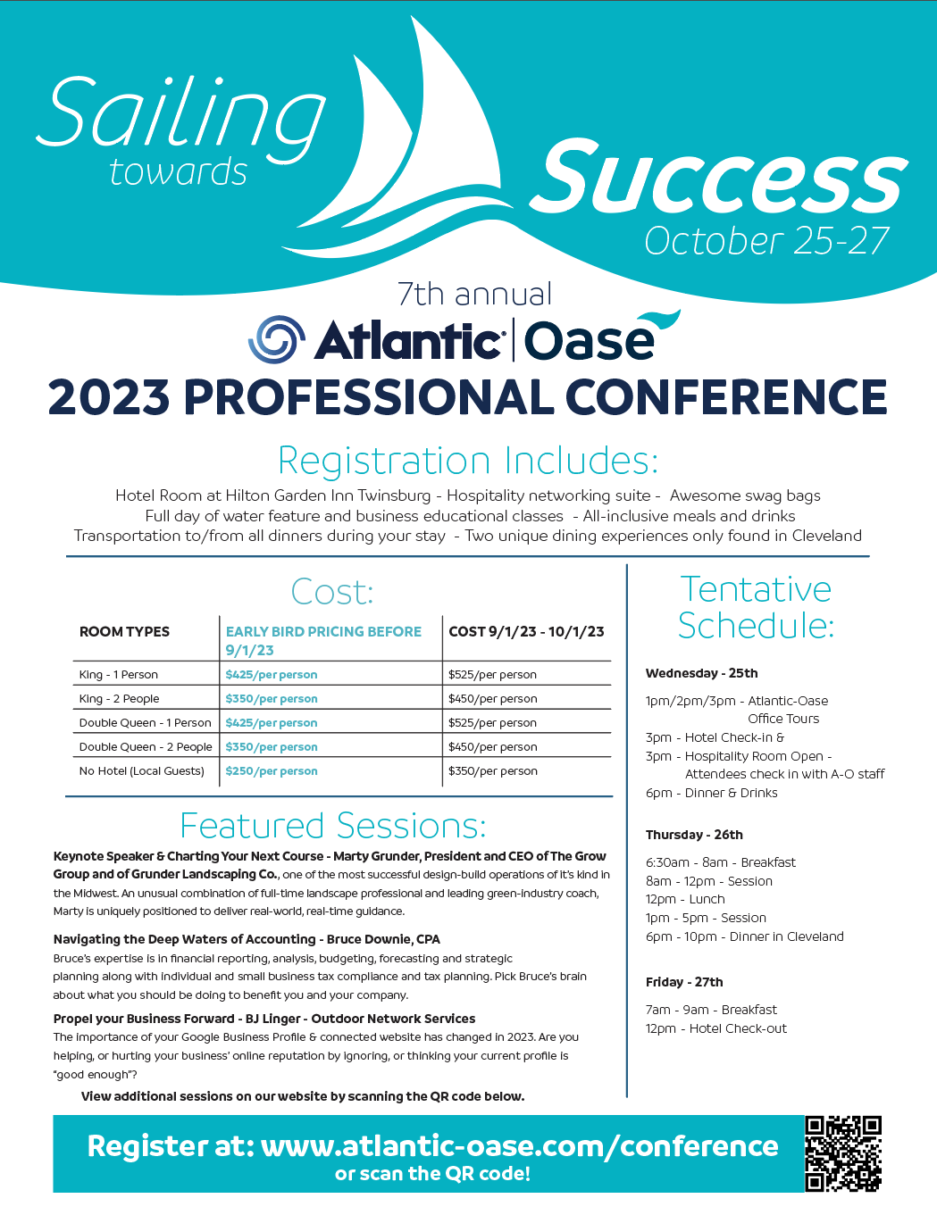 Atlantic-OASE Professional Conference | Atlantic-Oase